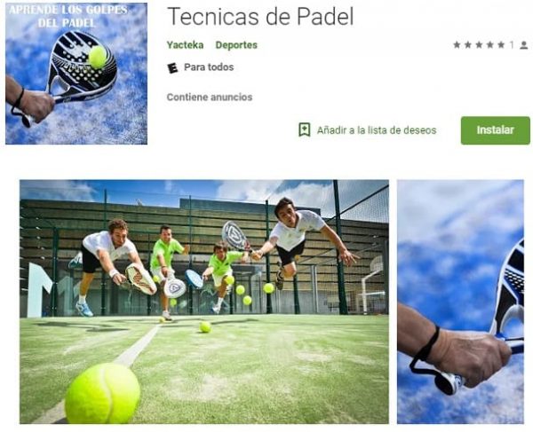 Tres aplicaciones para el jugador de padel - Palas de padel
